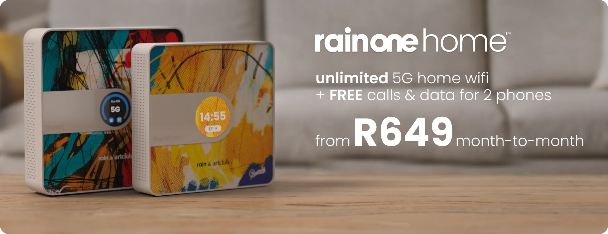 rainOne work | Unlimited work wifi & FREE calls and data for 5 phones